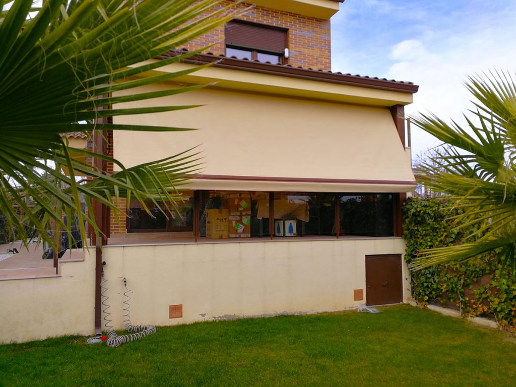 Toldo Veranda vivienda • Toldos Océano